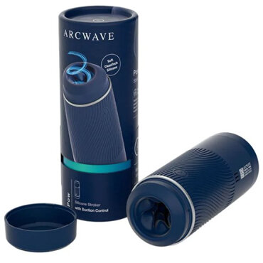 Pow Stroker Blue Мастурбатор премиум-класса с контролем всасывания