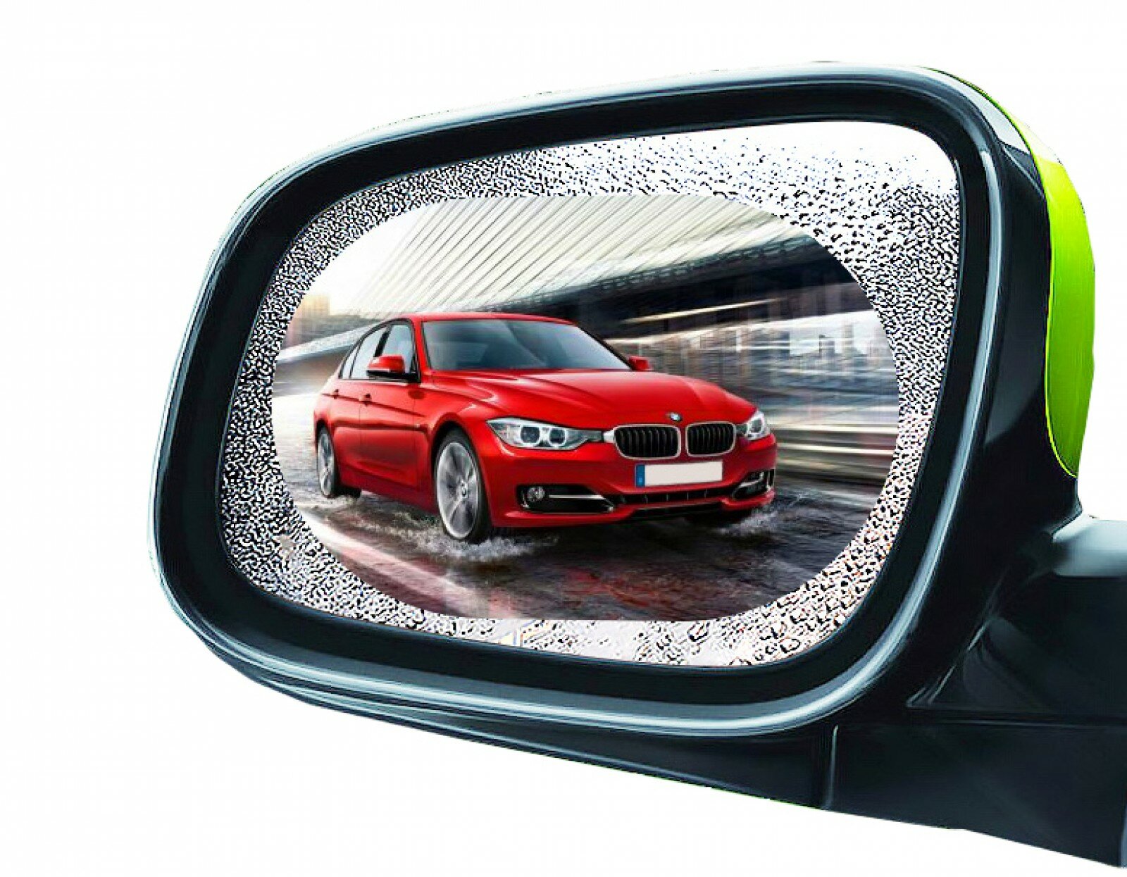 Пленка противотуманная и непромокаемая MyPads для боковых зеркал автомобиля, универсальная, 2 шт