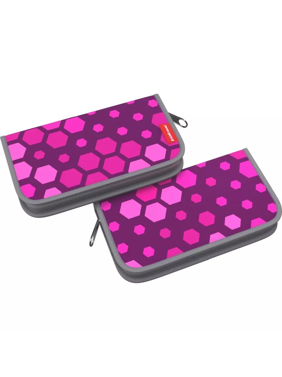 Пенал-книжка без наполнения ErichKrause. Pink Camo.