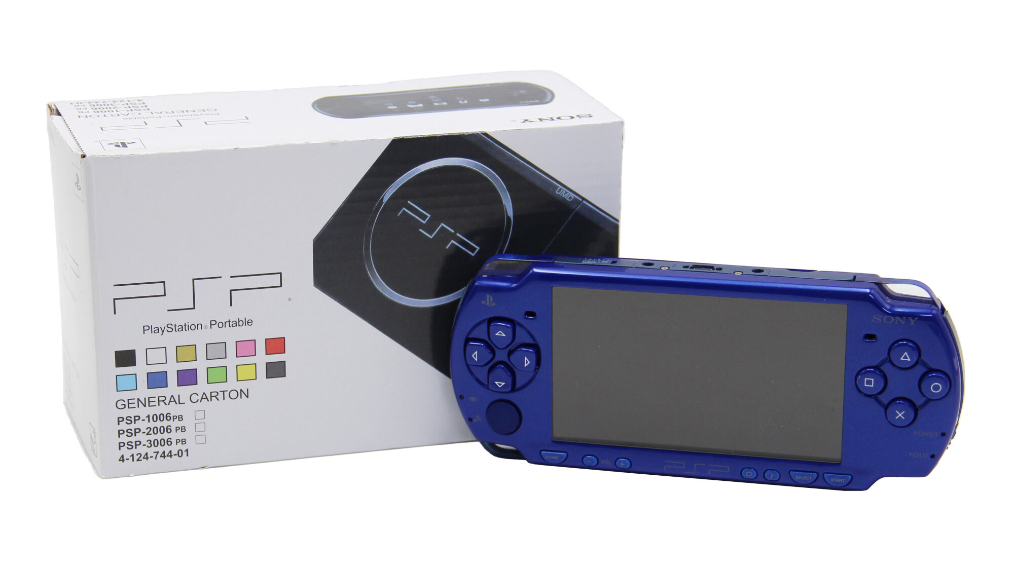 Игровая приставка Sony PlayStation Portable 2006 (Синяя) New