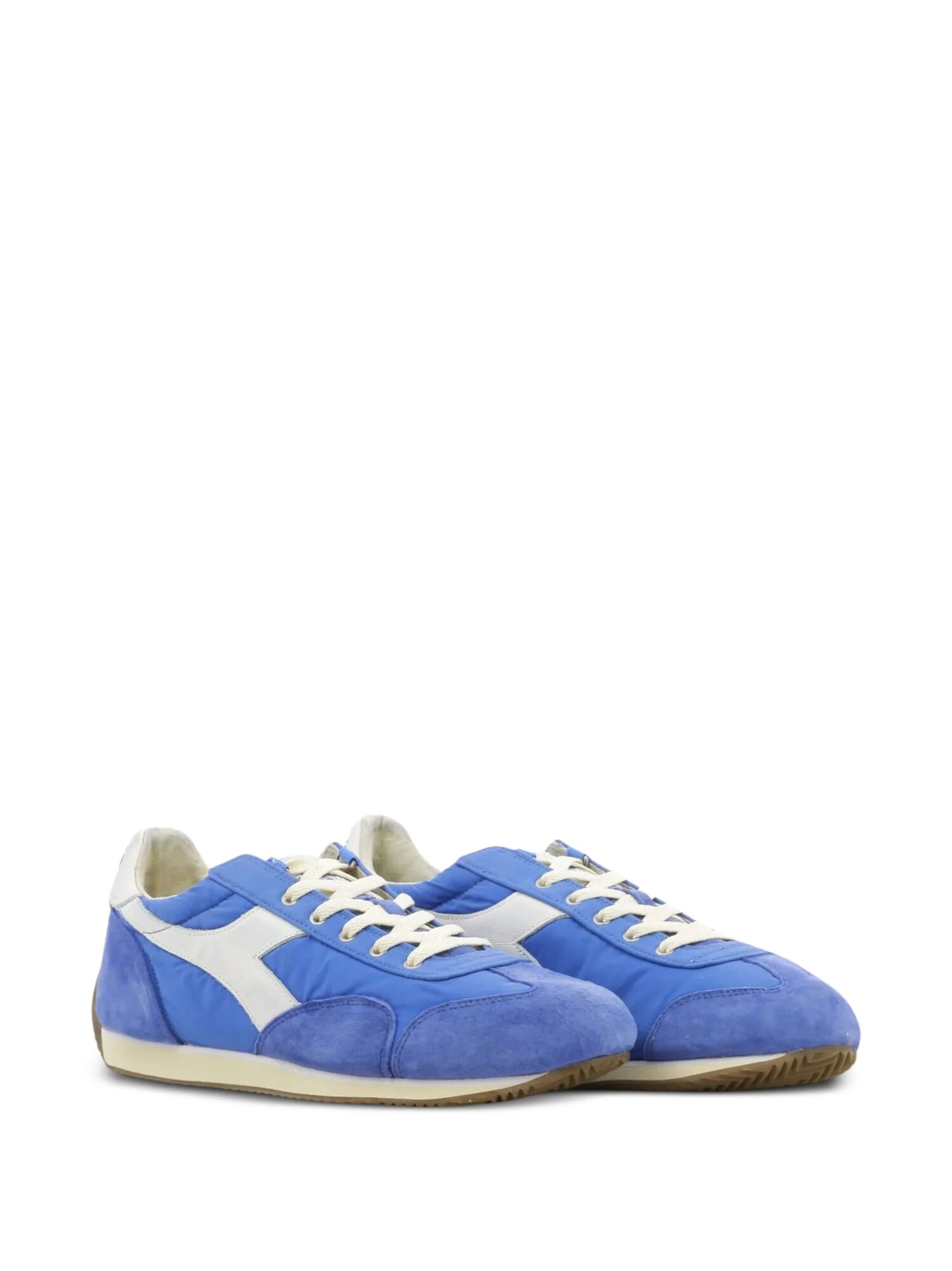 Кроссовки Diadora Suede panel sneakers, размер 9.5, blue — фото 1