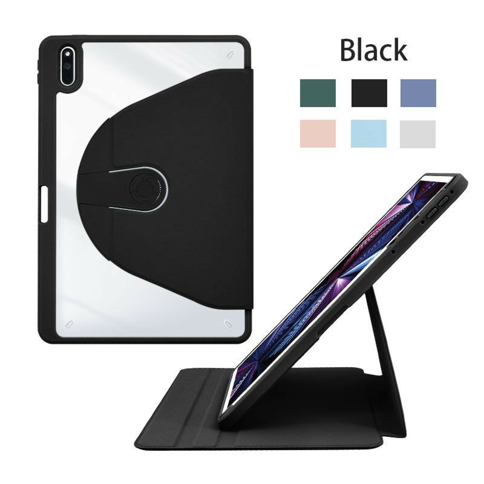Чехол MyPads для Huawei MatePad 10.4" (2022/2020) с подставкой и защитой от царапин