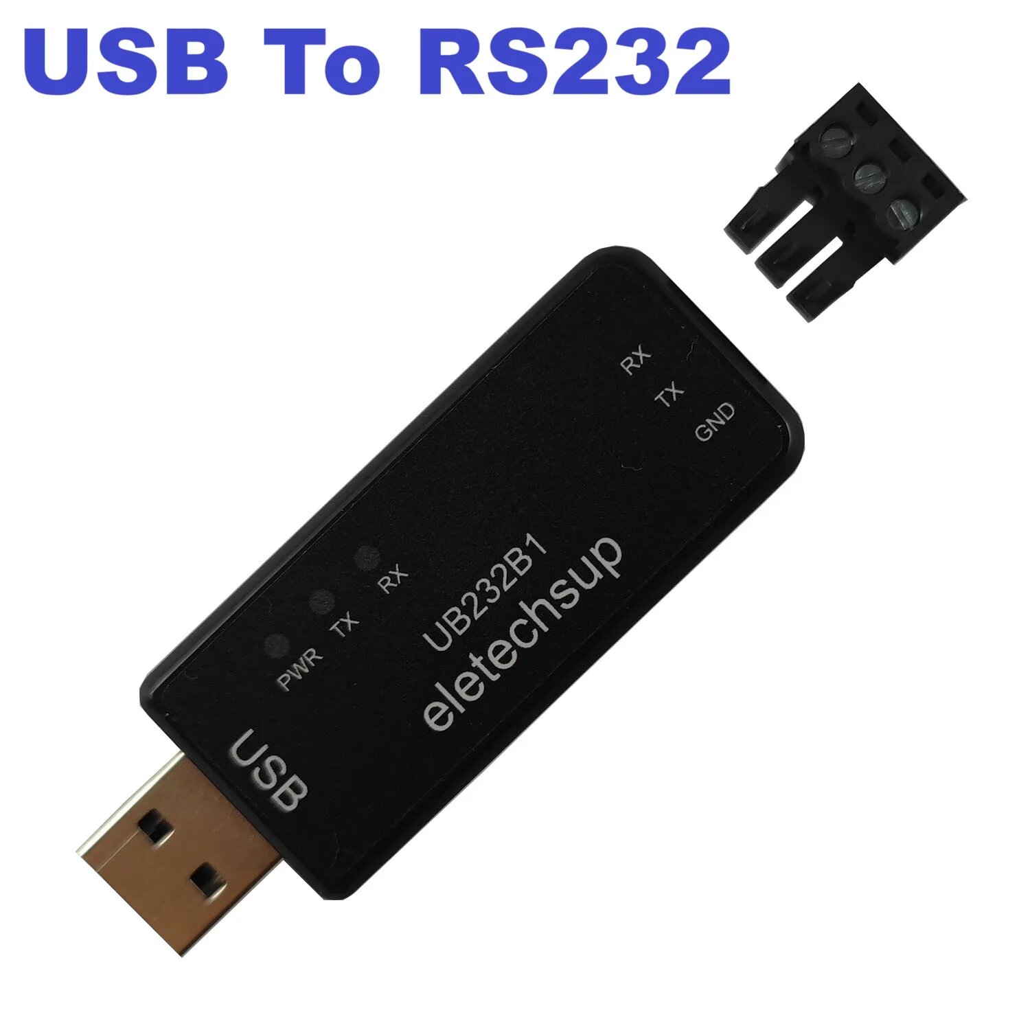 Промышленный конвертер USB-RS485/RS232/TTL Eletechsup CH343 USB TO RS232