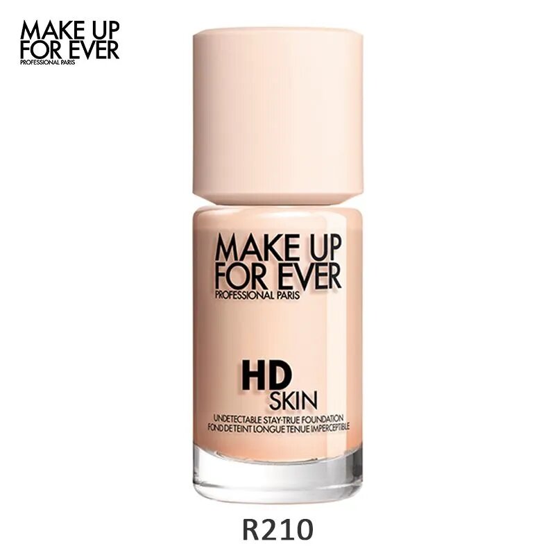 Make Up For Ever HD Skin Неотличимая тональная основа для женщин, R210#, 30 мл.