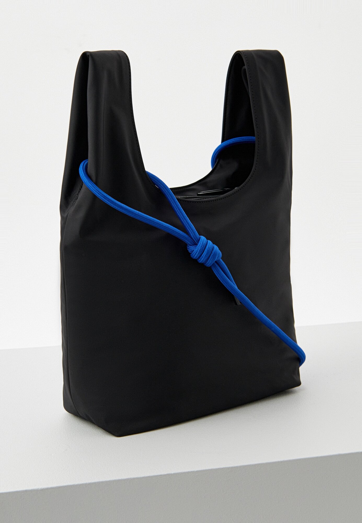 Сумка кросс-боди KARL LAGERFELD JEANS CORD NYLON, фактура матовая, гладкая, черный — фото 1