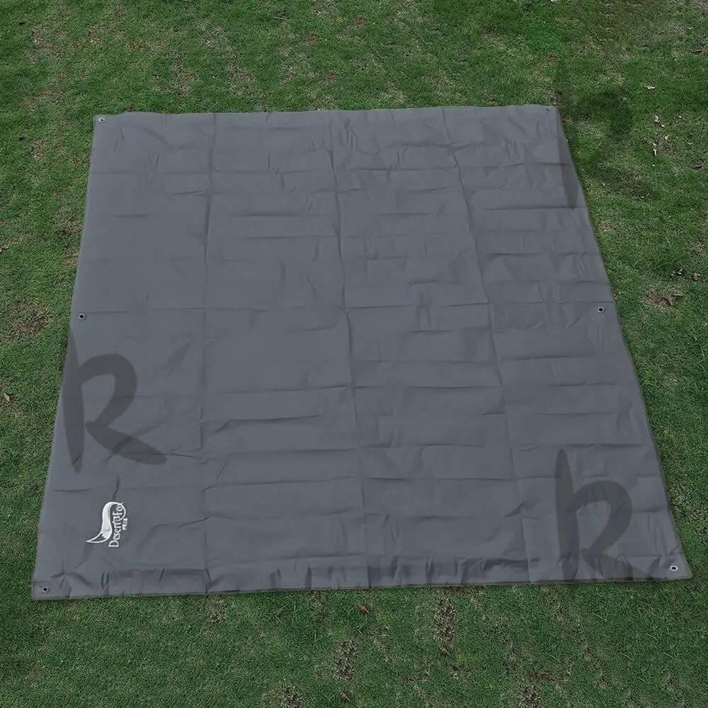 Пол для палатки Deserto Outdoor из ткани Оксфорд серый для кемпинга