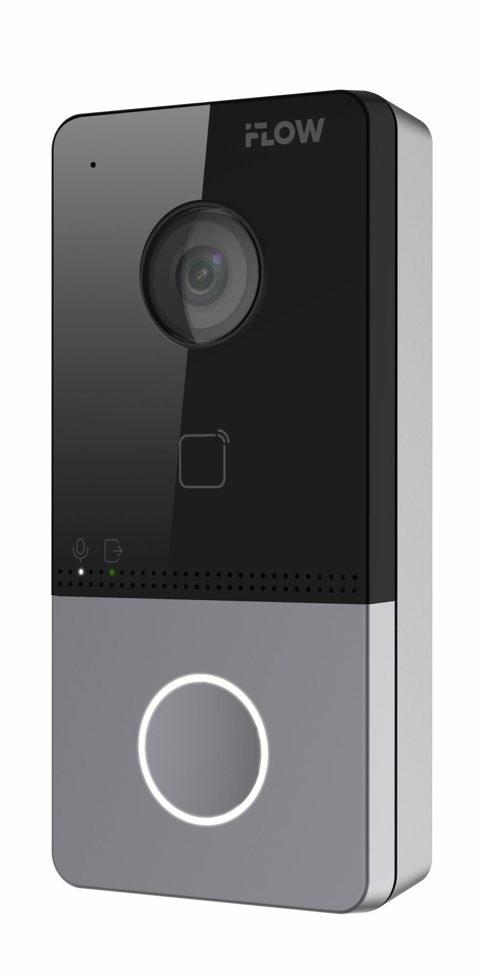 IFlow F-VI-1401IPMCWE1 2Мп IP вызывная панель на одного абонента с ИК-подсветкой и Wi-Fi, угол обзора камеры: 131, встроенный Mifare считыватель (до 2000 пользователей, 10000 карт), PoE/12В DC