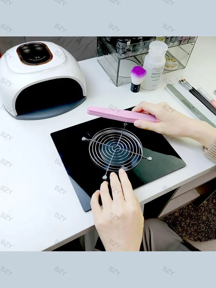 Вытяжка для маникюра встраиваемая, мощная и бесшумная для чистоты на рабочем месте