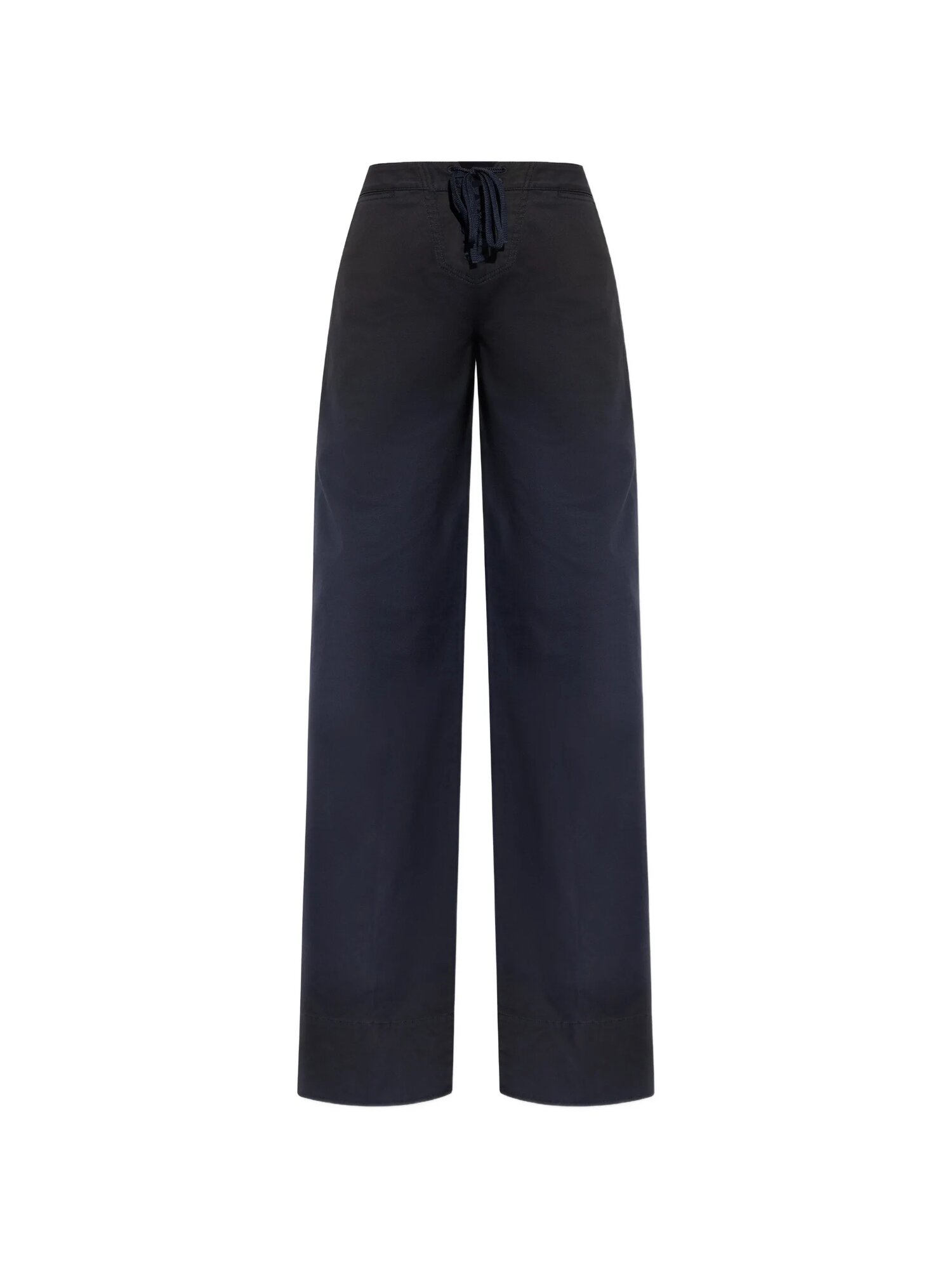 Брюки Buttoned-detail drawstring trousers