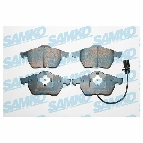 Колодки тормозные дисковые Samko 5SP1238 для Ford Galaxy; SEAT Alhambra; VW Sharan
