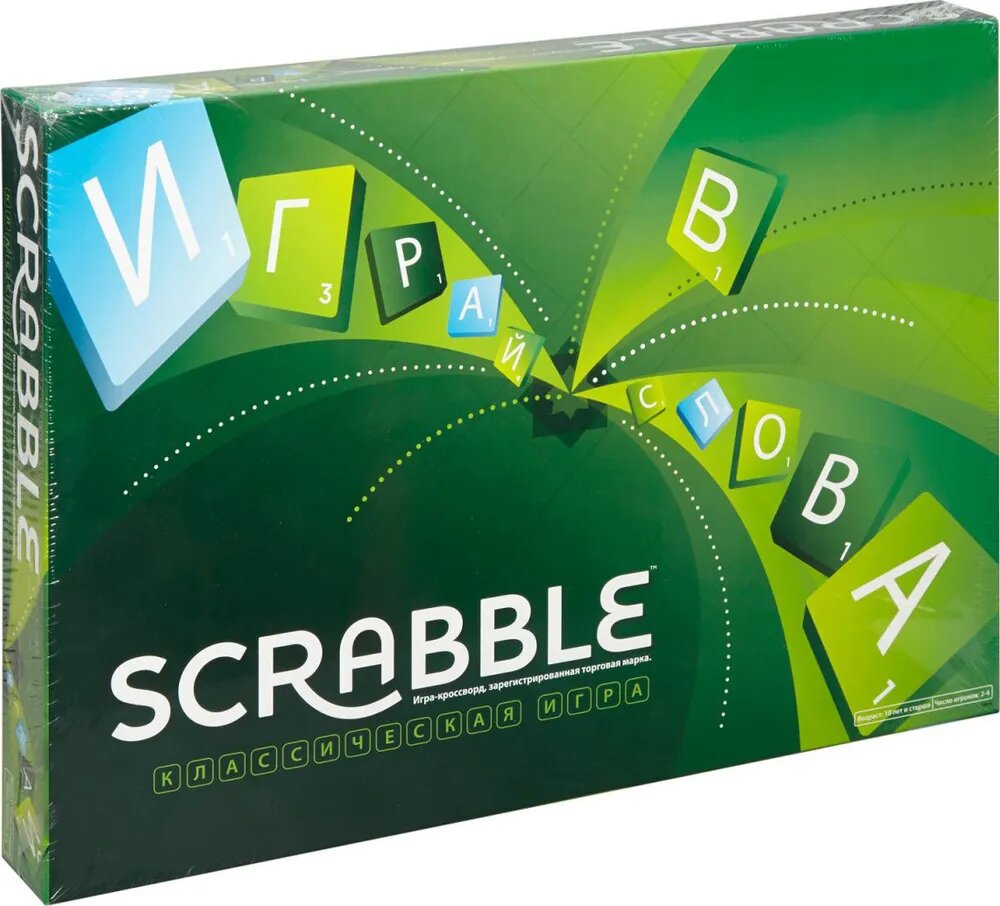 Игра настольная Games Scrabble Y9618 — фото 1