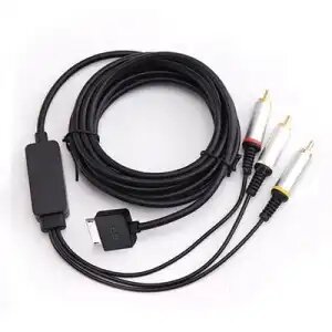 Подключение PSP GO TV AV-кабель видеокабель AV-кабель проводка с 3 отверстиями длина кабеля 3 метра