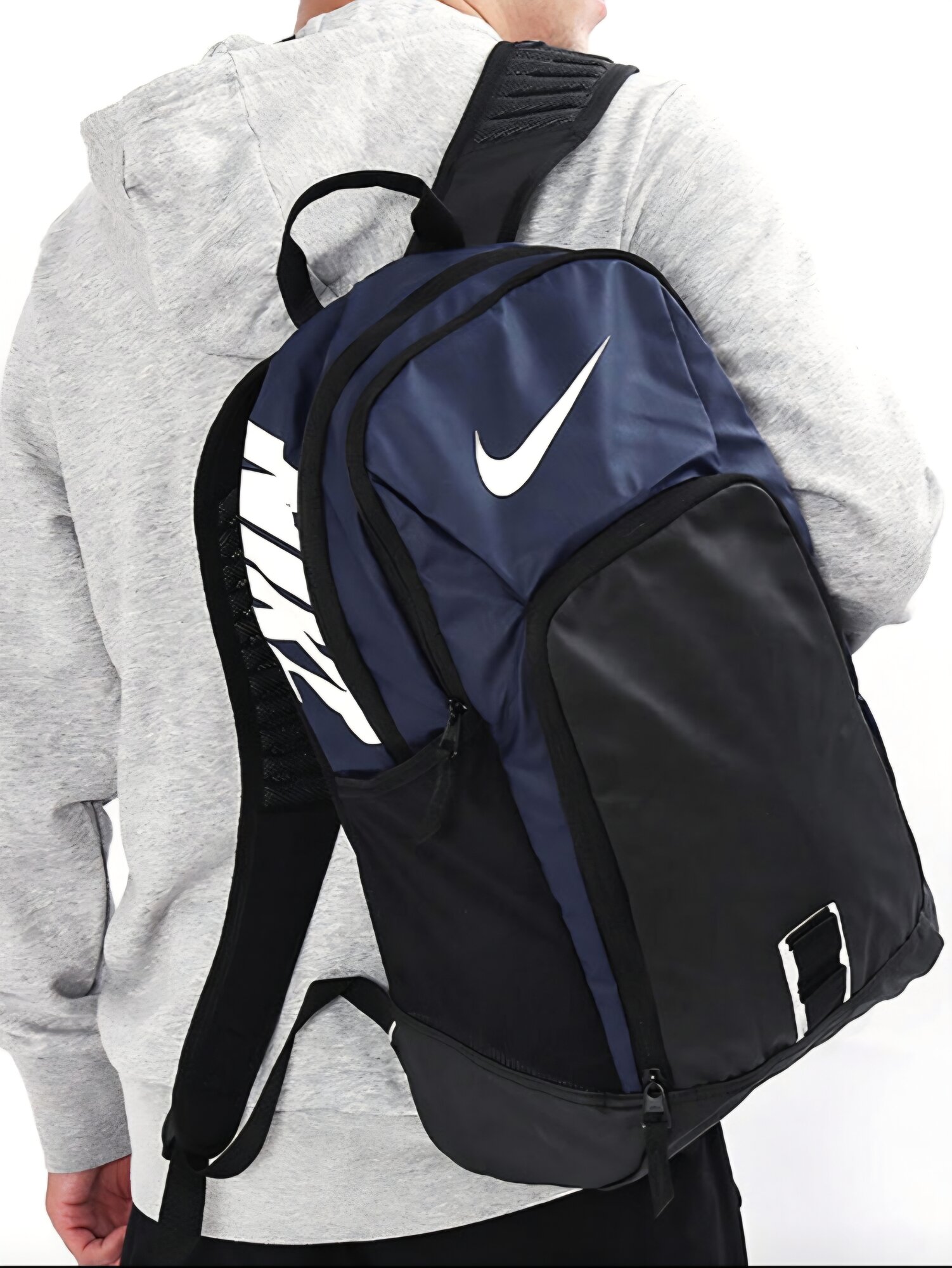 Рюкзак NIKE ALPHA PRO BACKPACK, цвет черно-синий, размер OneSize