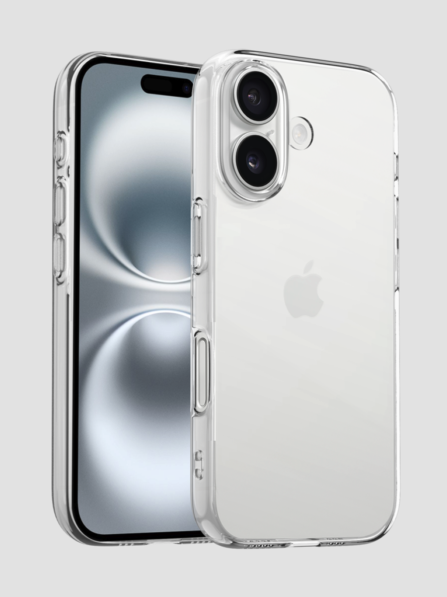 Чехол на iPhone 17 / Прозрачный чехол на Айфон 17, силиконовый