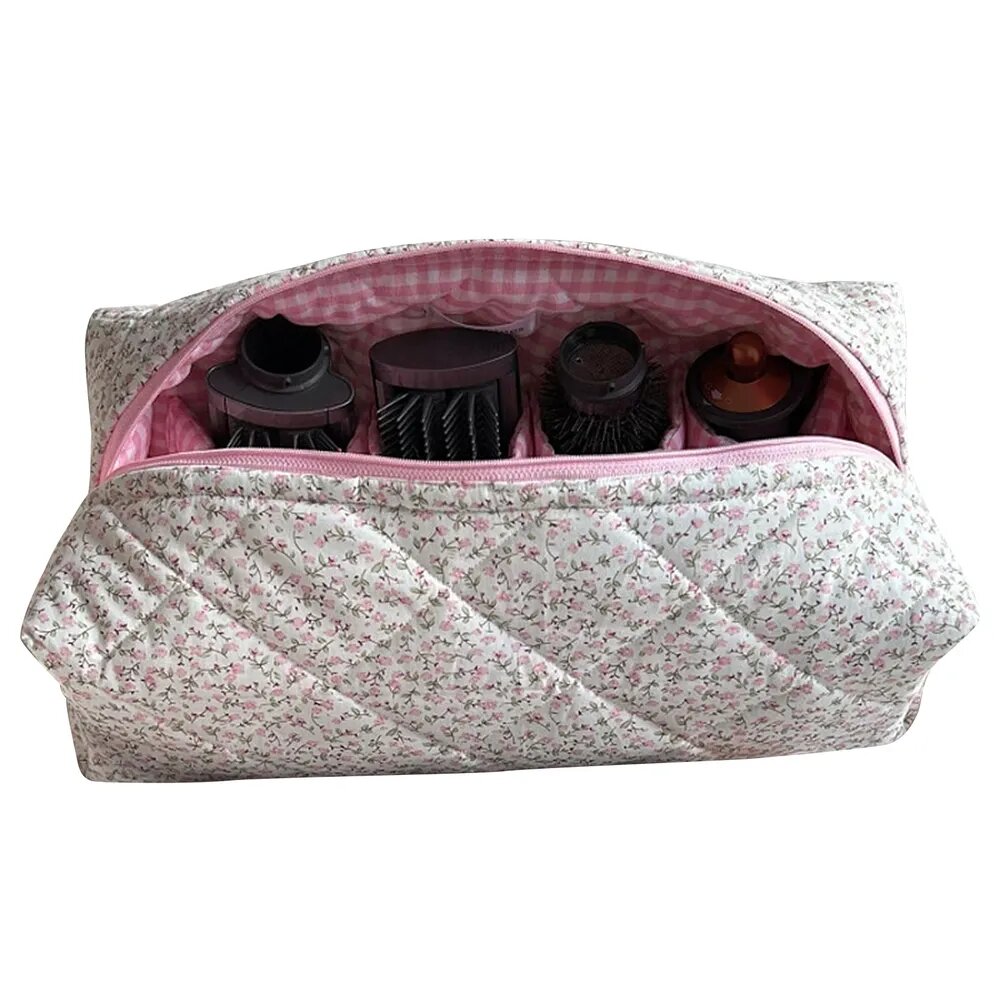 Чехол для средств личной гигиены с цветочным принтом, 1 шт, 35x15x10 см