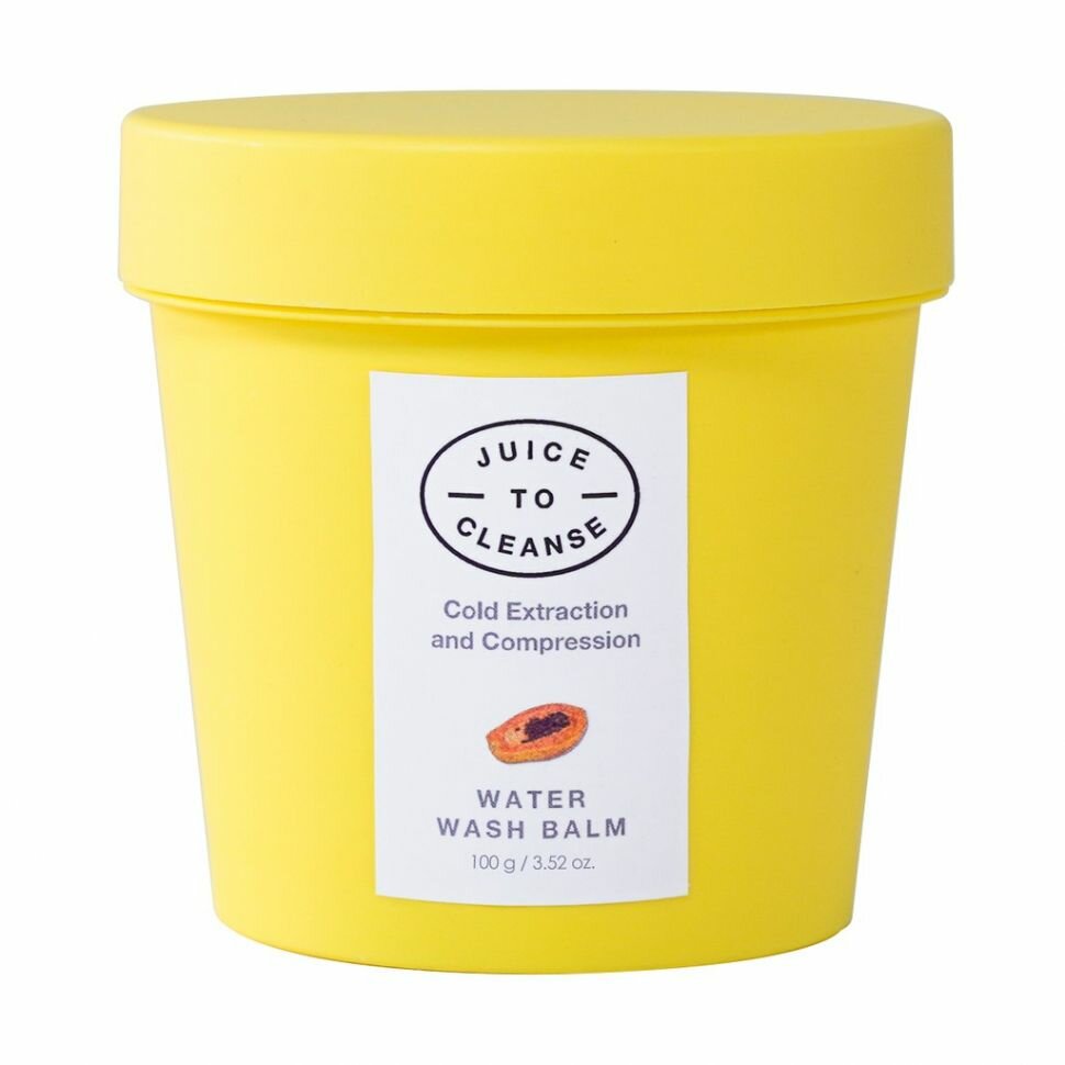 Пенящийся бальзам для снятия макияжа Juice To Cleanse Water Wash Balm 100гр
