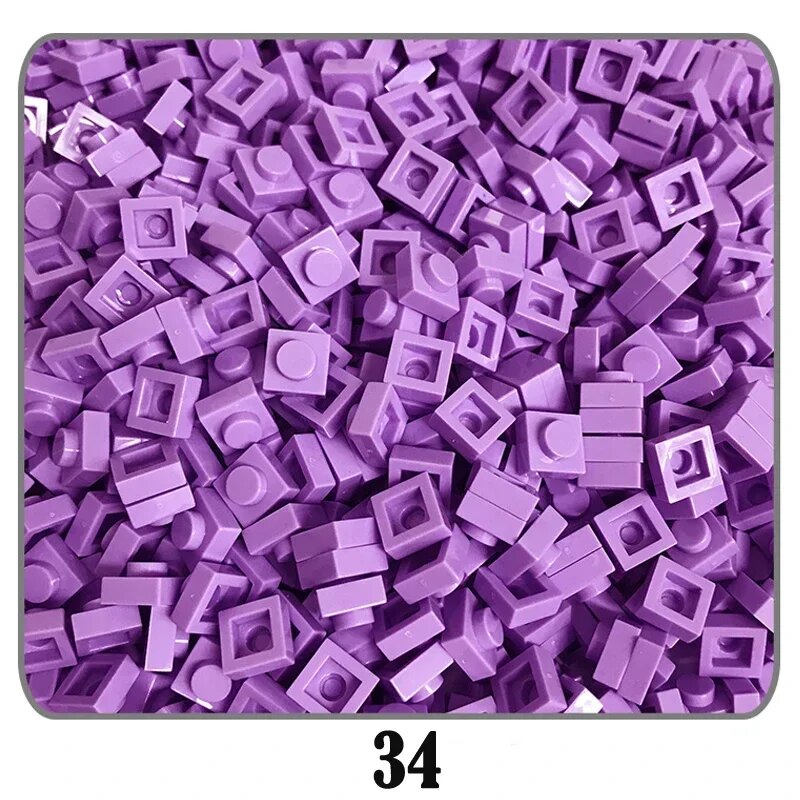 LEGO Конструктор, Цвет: 34, 550 шт.