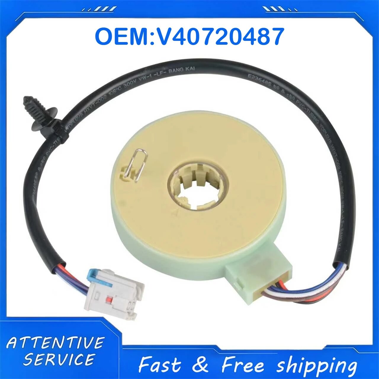 Датчик крутящего момента рулевого управления V40720487, совместимый с Opel Meriva A MPV 1.2 1.3 1.6L 2003-2010