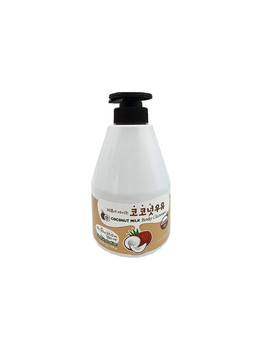 Гель для душа Welcos Kwailnara Coconut Milk Body Cleanser кокосовый, 560 г