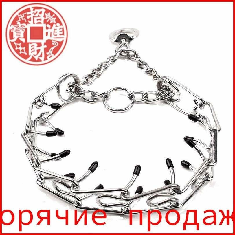 Стальной строгий ошейник-удавка 2,5 мм x 45 см, регулируемый, для маленьких, средних и больших собак