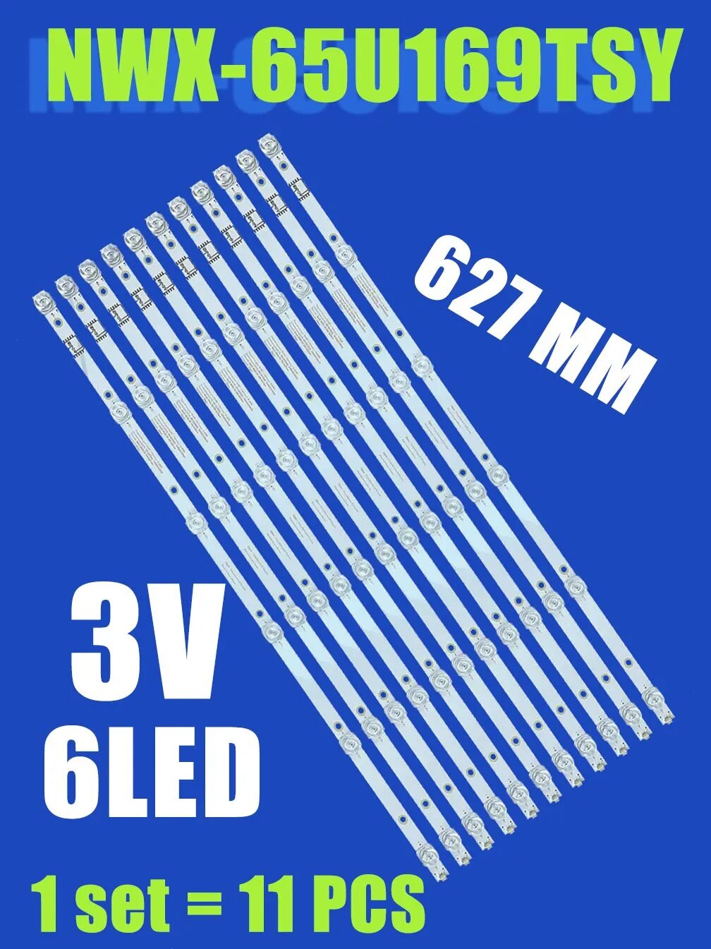 Светодиод для NWX-65U169TSY 65LU1204 VHIX-65U169MSY HY-L650A2 3206B210608