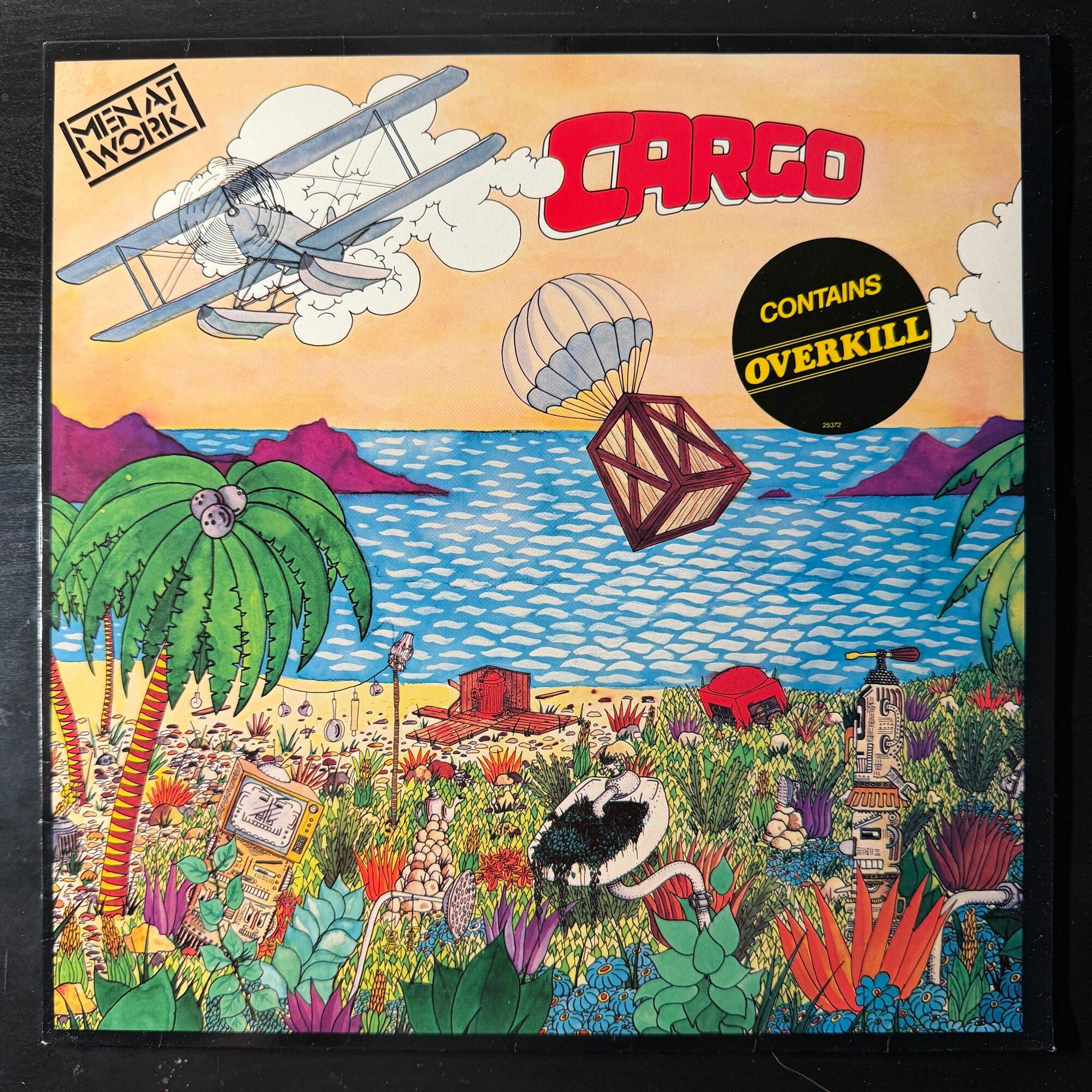 Виниловая пластинка Men At Work Cargo (Голландия 1983г.)