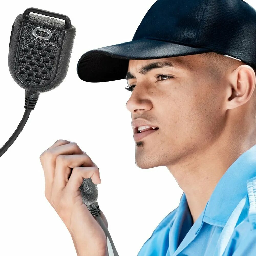 Микрофон для мобильного устройства Speaker microphone, черный