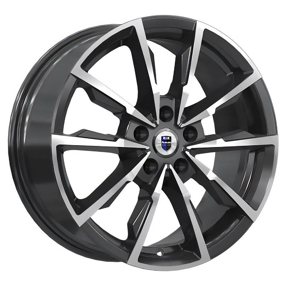 Колесный диск K&K Меренге 7.5x17 5x120 ET40 D72.6 Алмаз черный