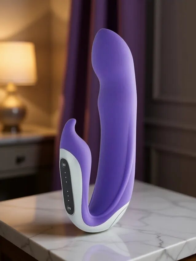 ToyJoy Вибратор силикон Hi-Tech Neo 16 см.(10028TJ), фиолетовый