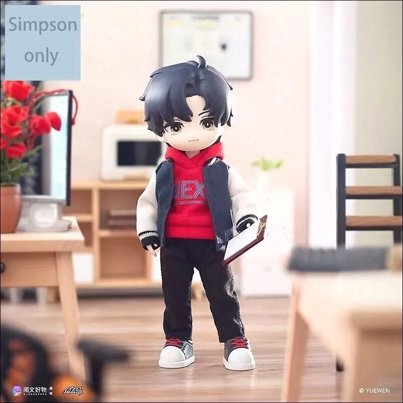 Кукла BJD Full-Time Master Daily Series Doll, Подвижные Суставы, Красный Свитшот
