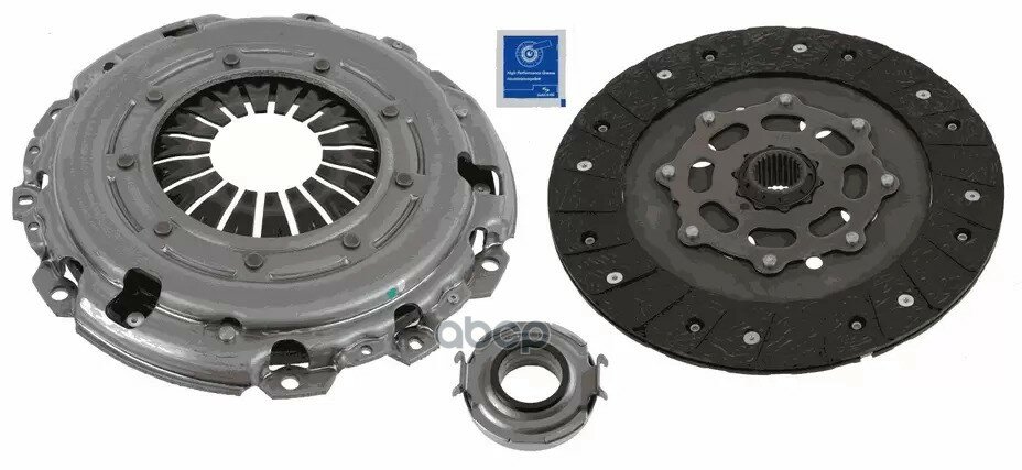 Комплект сцепления Forester (SG) 2 0 S Turbo 02->: Legasy III (BE BH) 2 0/2 2 98-03 Legacy IV (BL Sachs арт. 3000951592