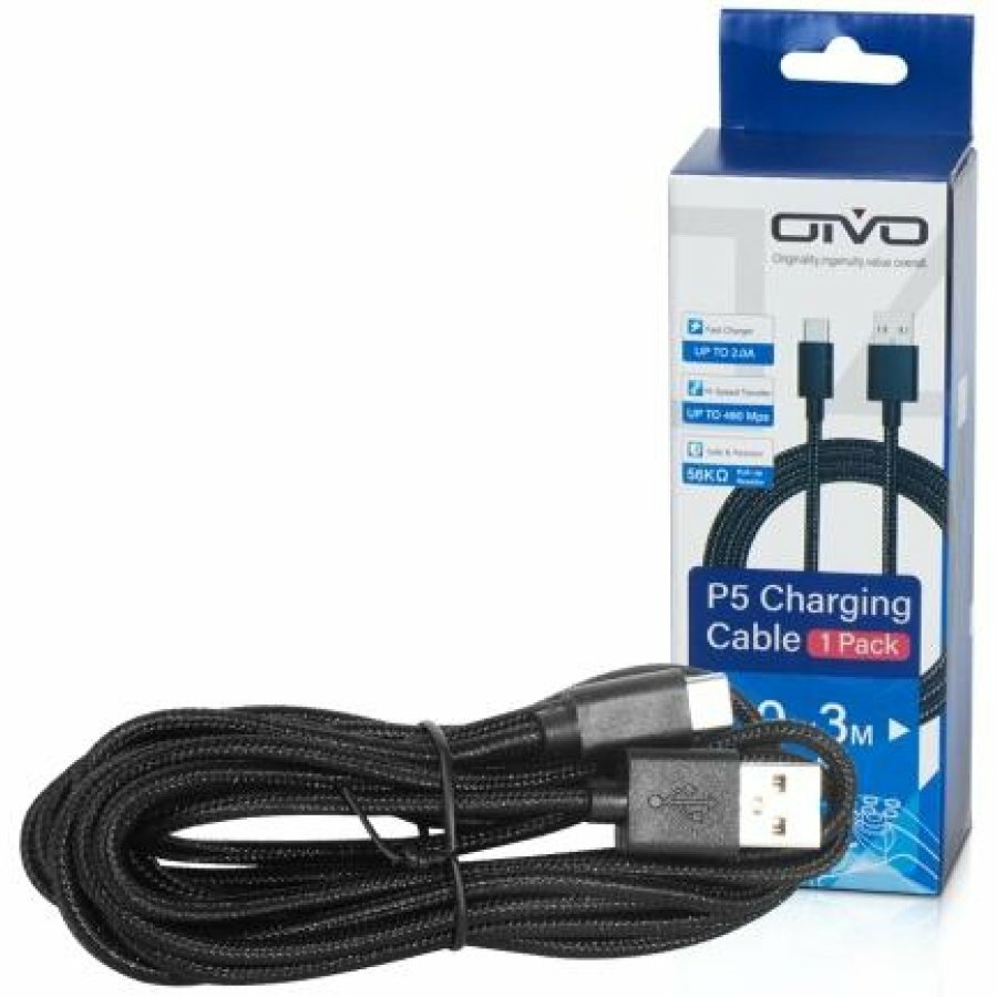 Кабель для зарядки и передача данных USB Type-C 3 метра OIVO (IV-P5229)