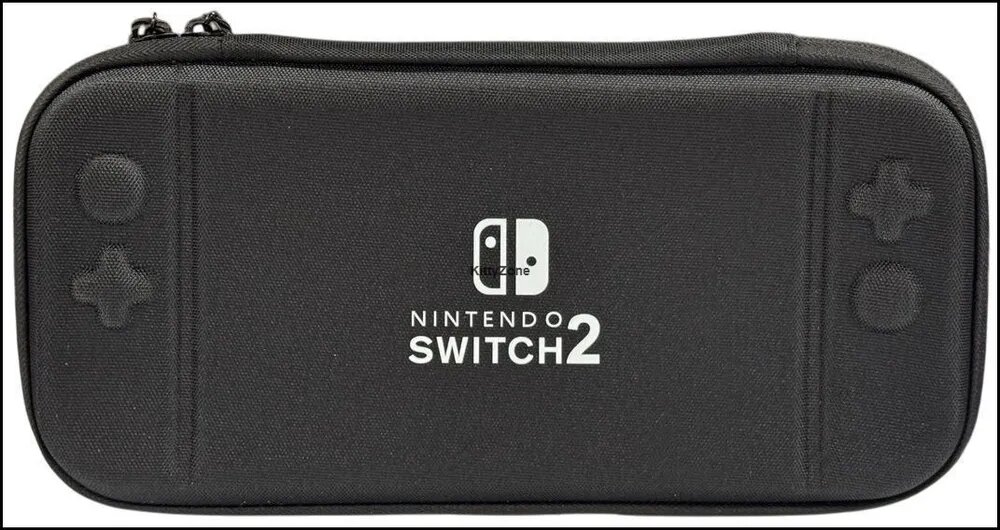 Стильный премиум чехол для Nintendo Switch 2 черный, защитный кейс