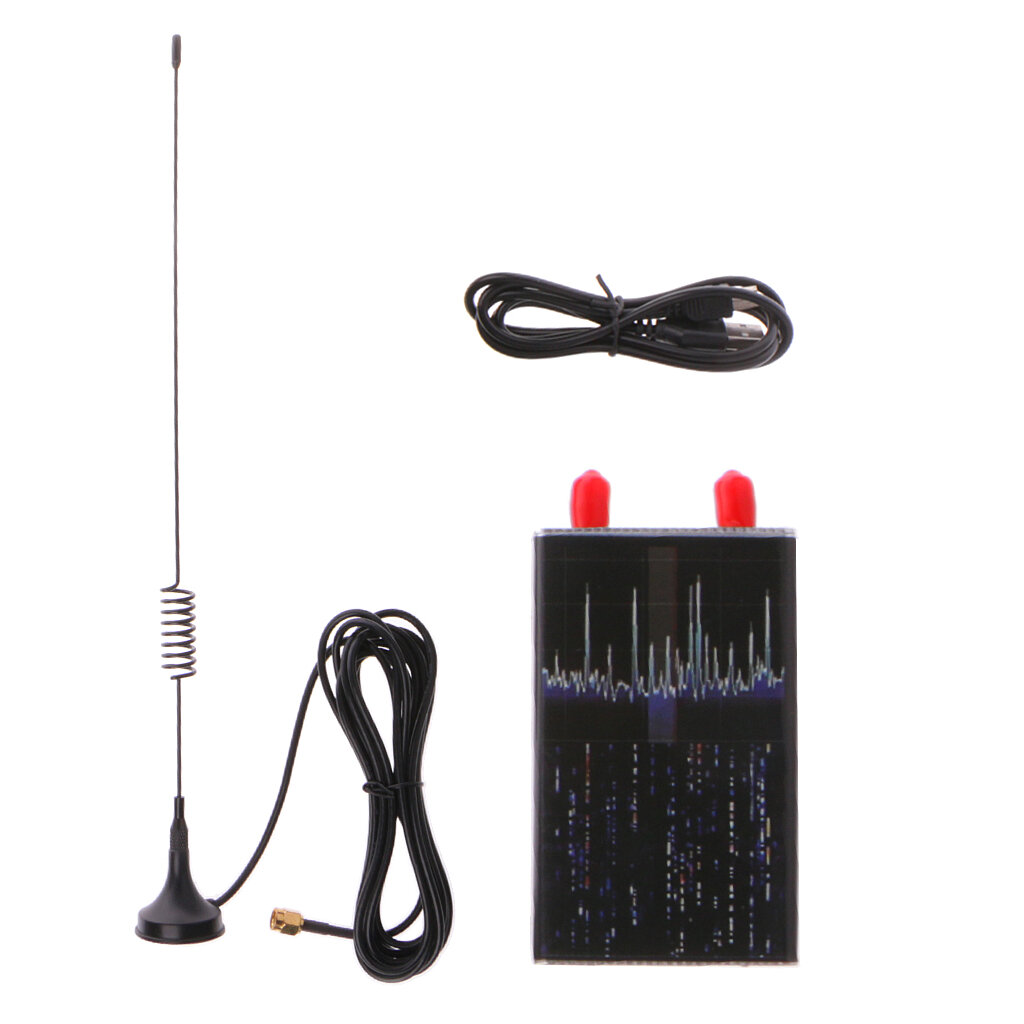 100 кГц-1.7 ГГц Полнодиапазонный УФ-КВ USB-тюнер-приемник R820T + 8232U Ham Radio