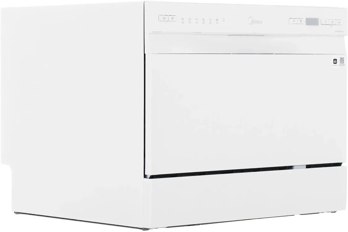 Посудомоечная машина Midea MCFD55S450Wi, белая, 7 программ, электронное управление