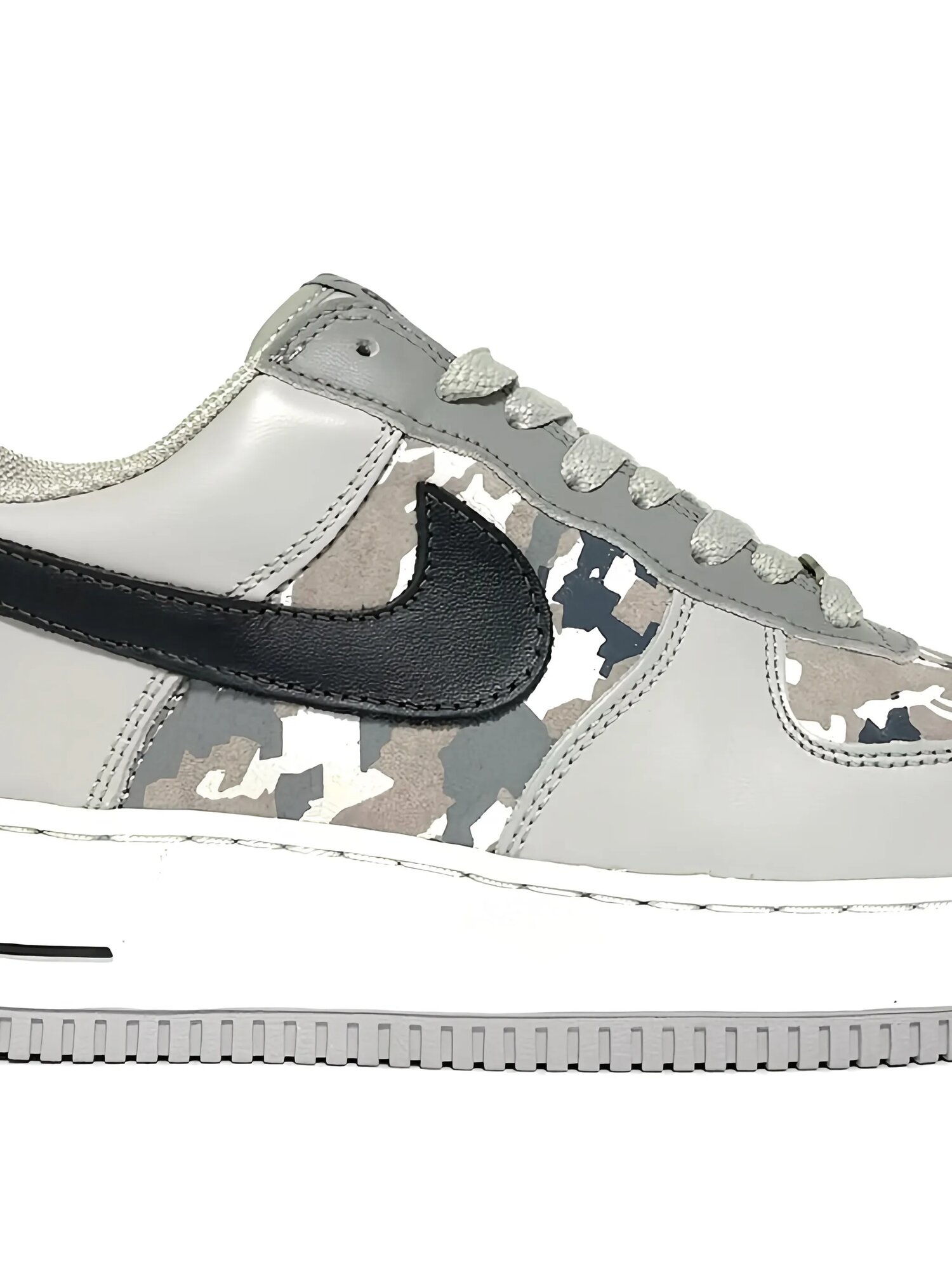 Кроссовки NIKE Air Force 1 Premium, размер 14.5 US, grey — фото 1