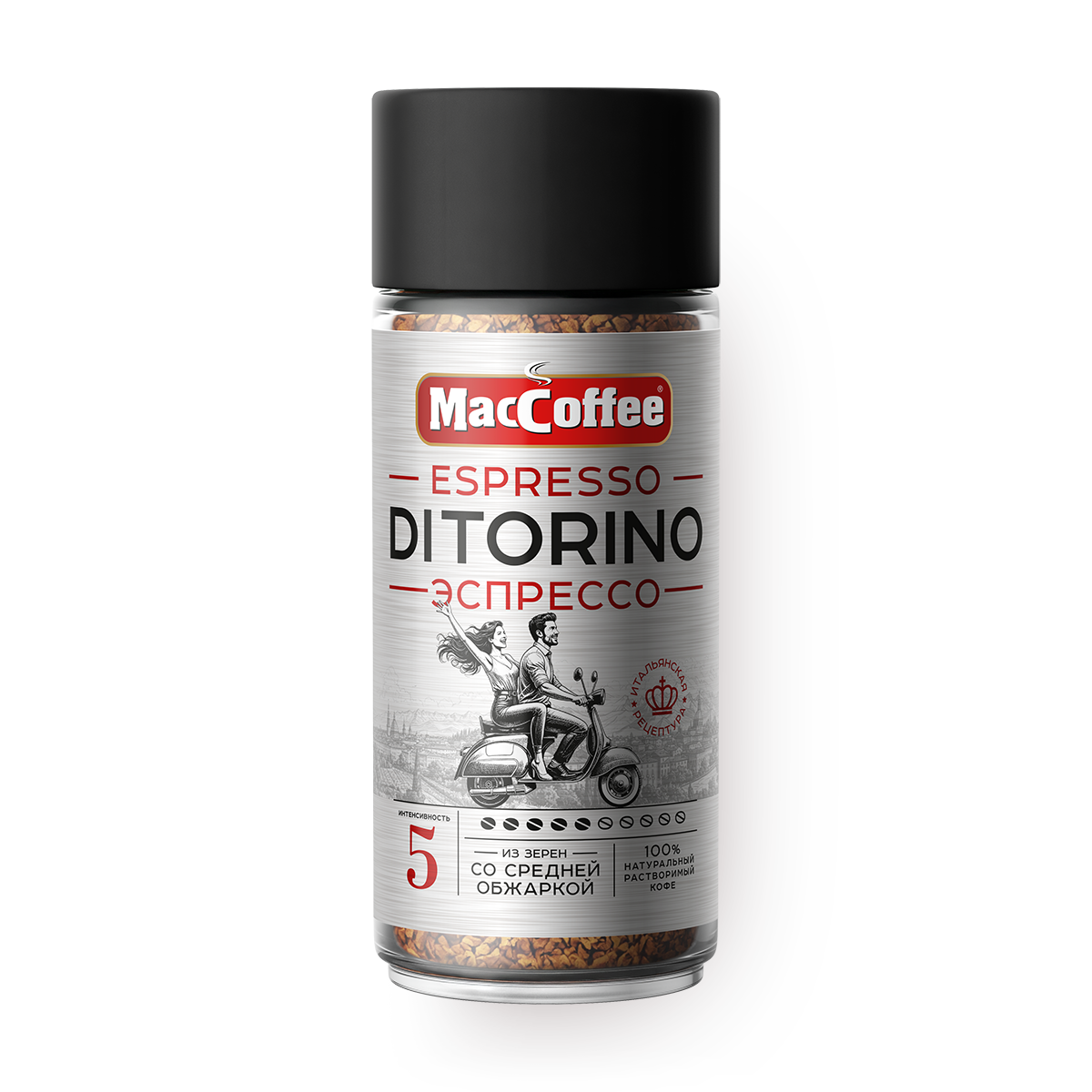Кофе растворимый MacCoffee Espresso DiTorino, сублимированный
