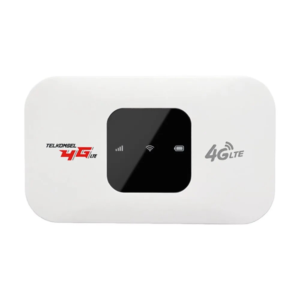 Роутер 4G с SIM-картой, стандарт Wi-Fi 802.11 b/g/n, белый, 100×58×15 мм