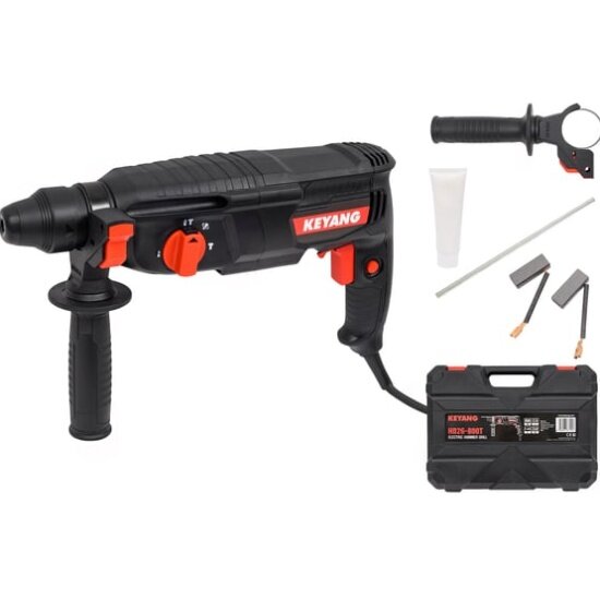 Keyang Перфоратор SDS-plus HD26-800T 800 Вт, 2,5 Дж, 5500 уд/мин