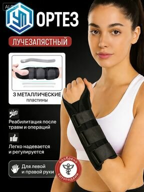 Защита запястья, размер: Универсальный