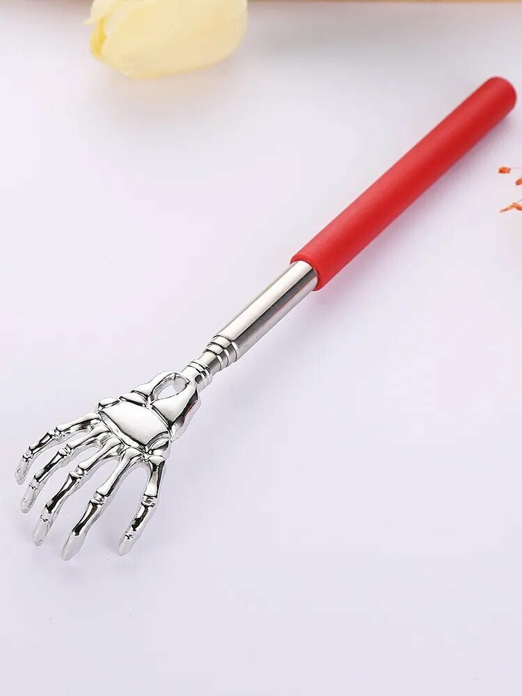 Чесалка для тела телескопическая массажер для спины