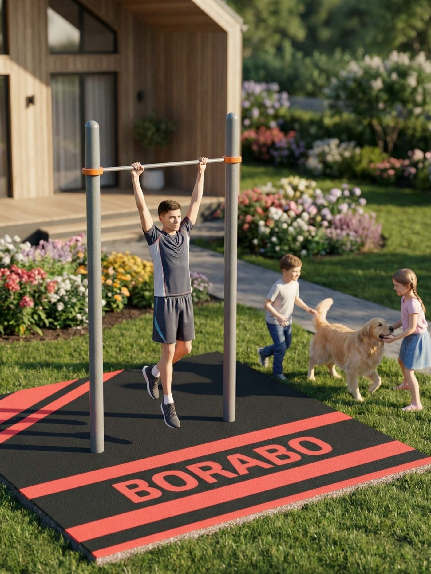 Турник уличный