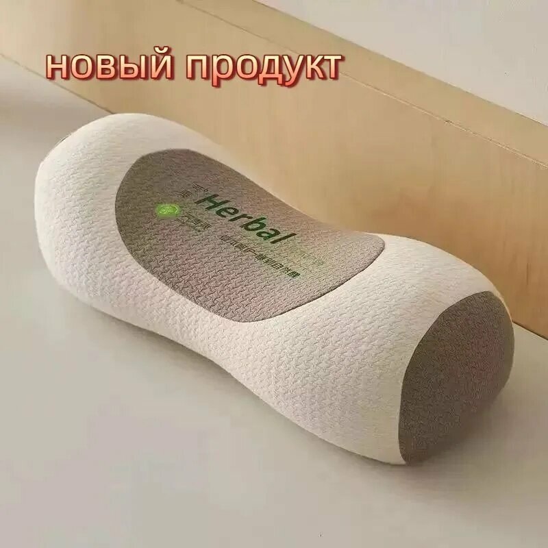 Подушка 15x40 см, Средняя жесткость, Лузга гречихи