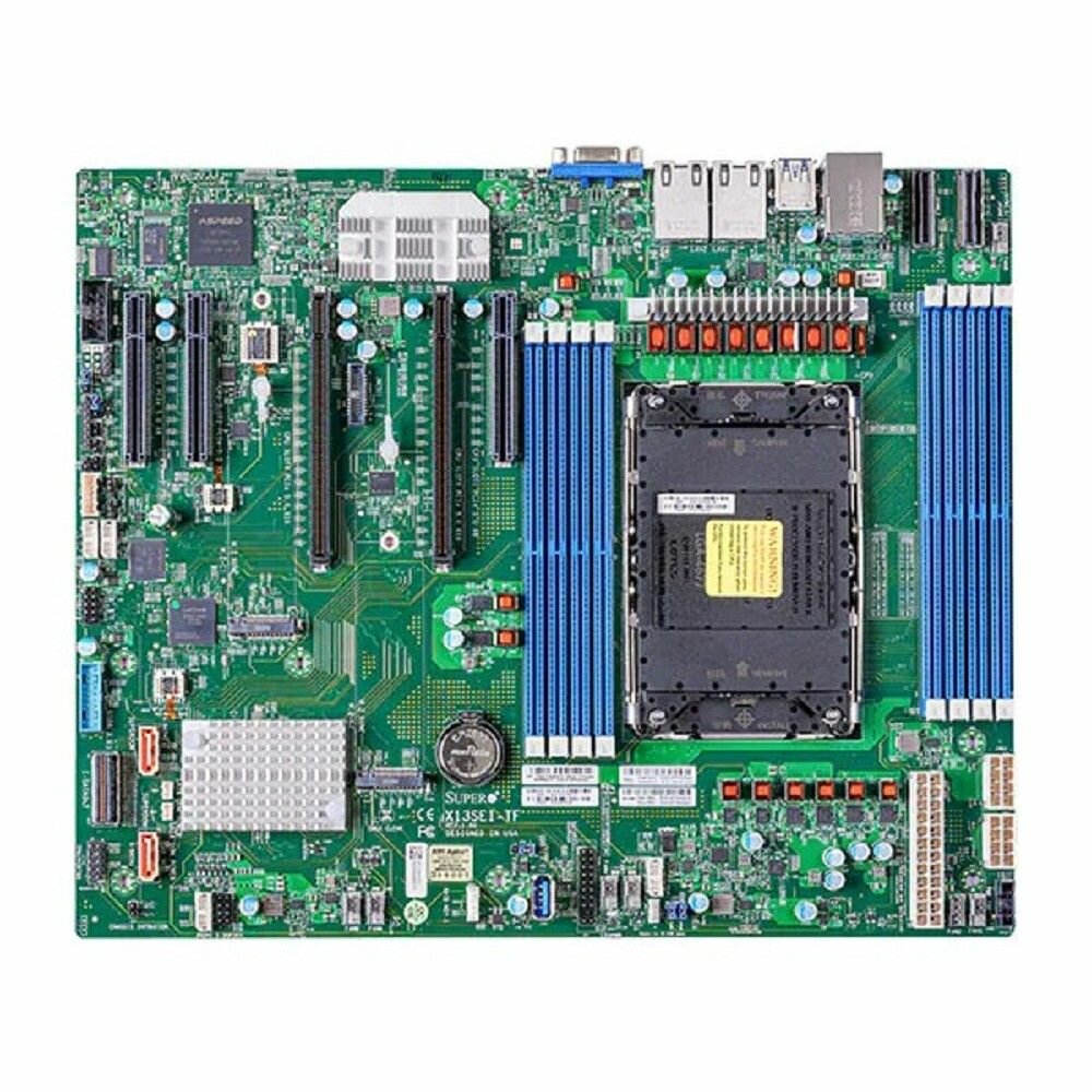 Материнская плата Supermicro MBD - X13SEI - TF - B 1xLGA - 4677, Intel Xeon SP gen 4, Intel C741, 8x DDR5 4800 MHz