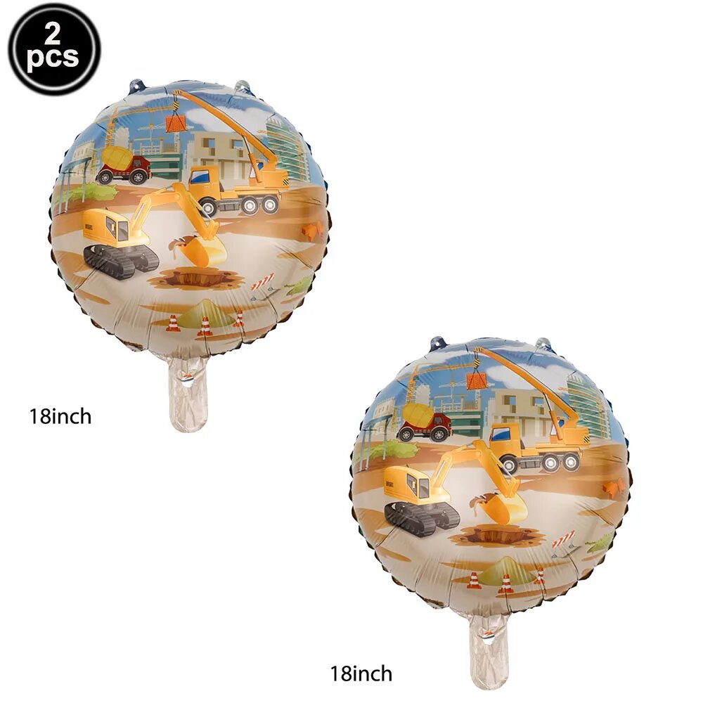 Воздушный шар строительная вечеринка YSOIHF 2pcs
