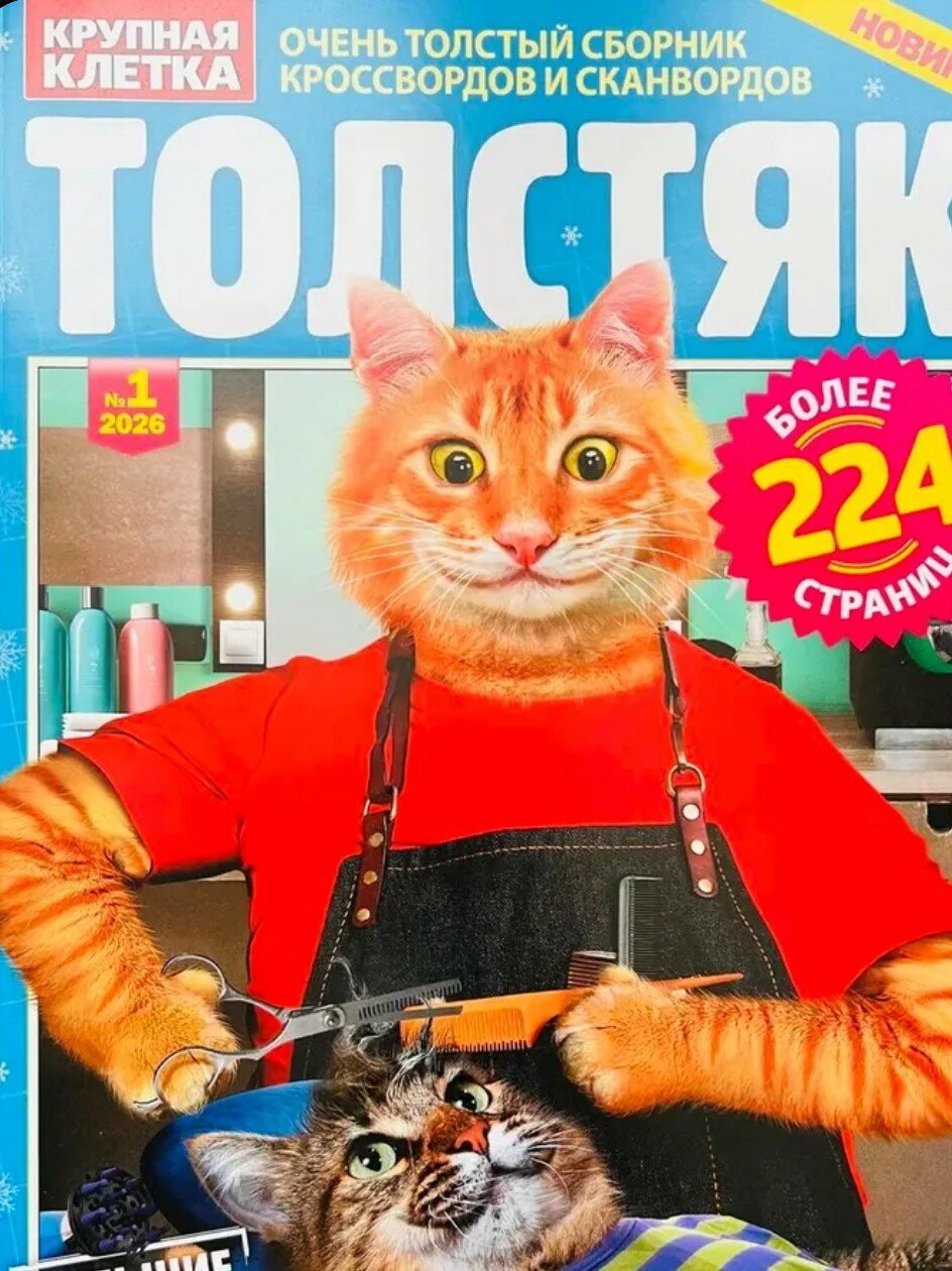 Сканворд Толстяк 1 2026