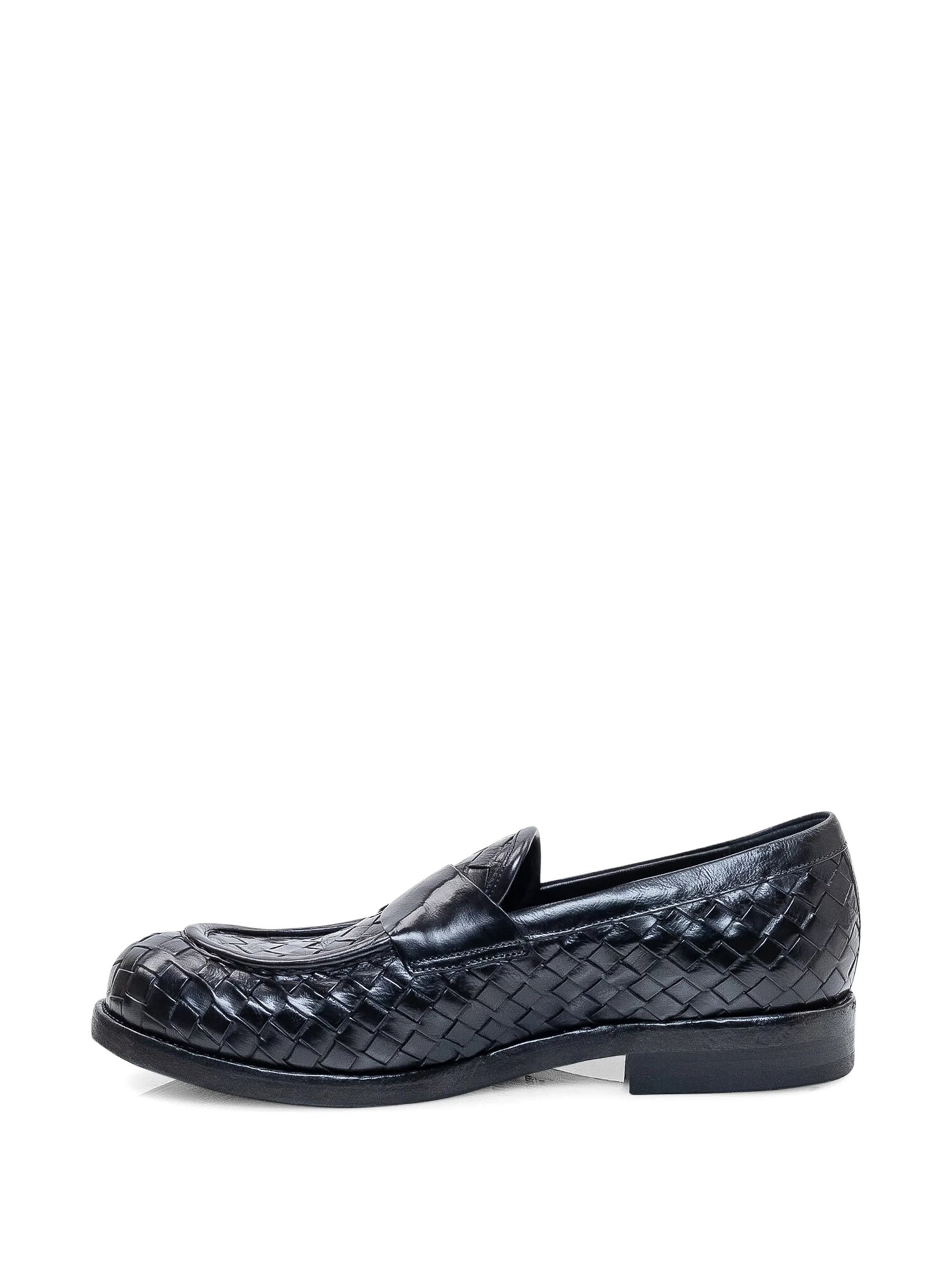 Лоферы Ducanero Woven leather loafers, размер 43, blue — фото 1
