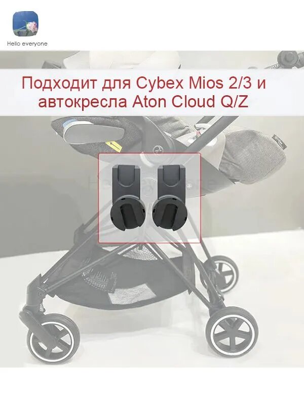 Адаптеры для автокресла универсальные Cybex Mios 2/3, Aton Cloud Q/Z
