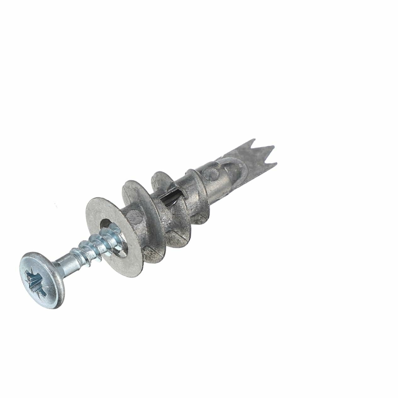 200 шт. расширительные шурупы для гипсокартона, металлические дюбели, анкерный комплект для гипсокартона, самосверлящие