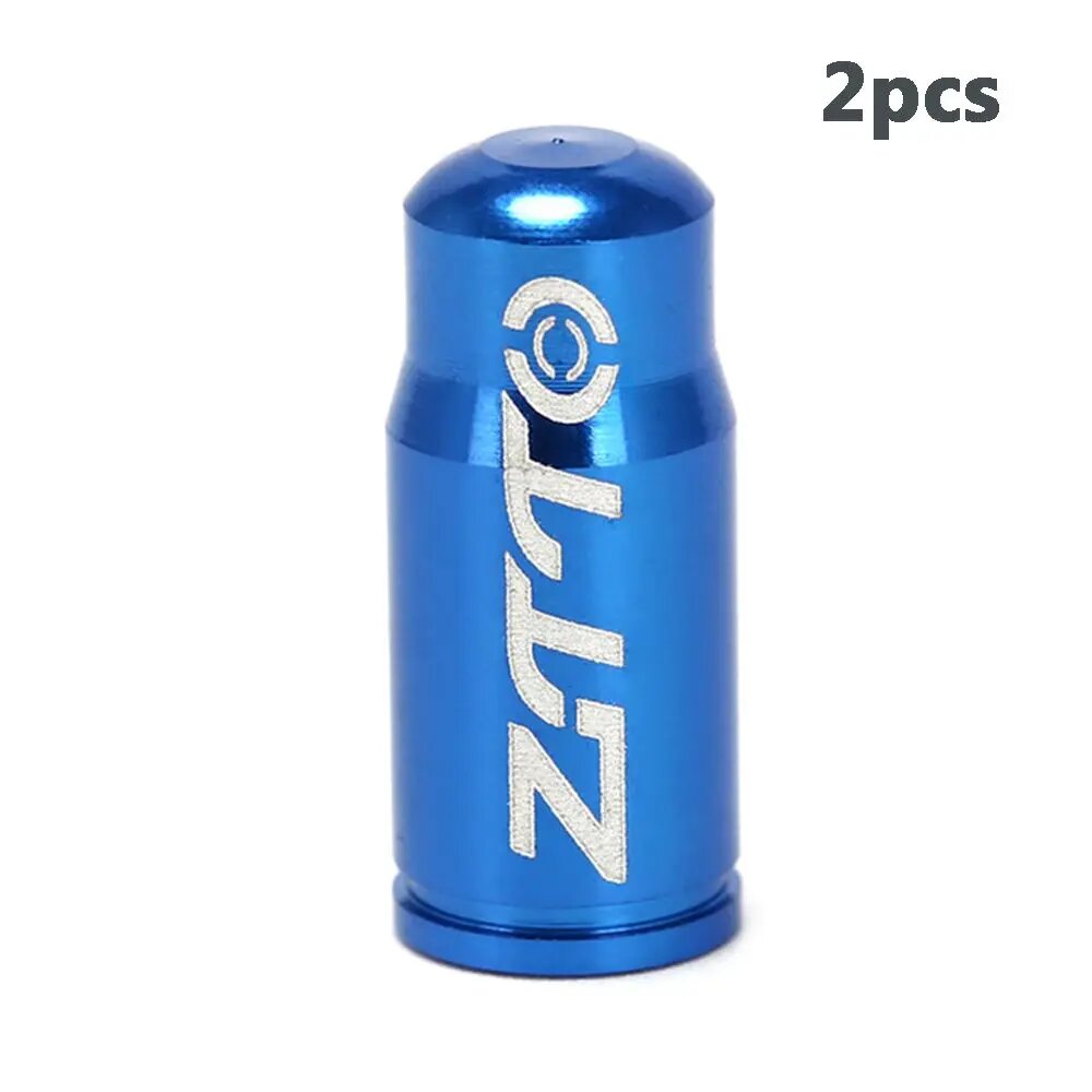 Велосипедные клапаны Presta, защитные колпачки, 2 шт Синий, blue